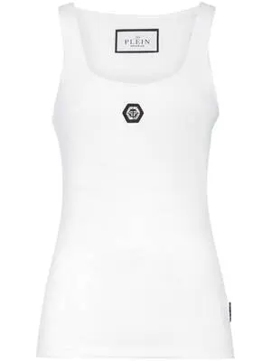 Philipp Plein Logo-appliqué Tank Top